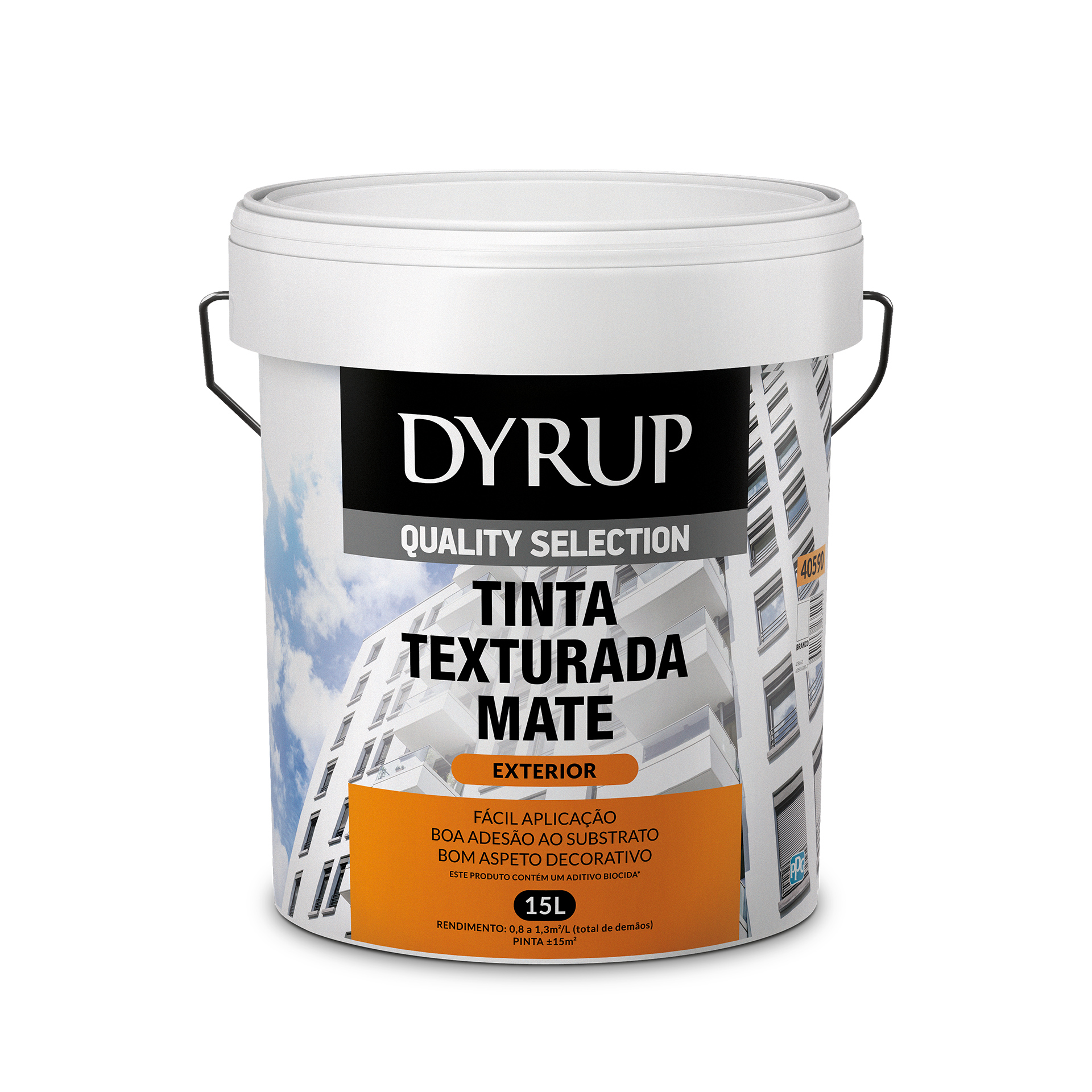 Tinta Texturada Branca DYRUP 15LT - SF0163259_00047 | Agriloja